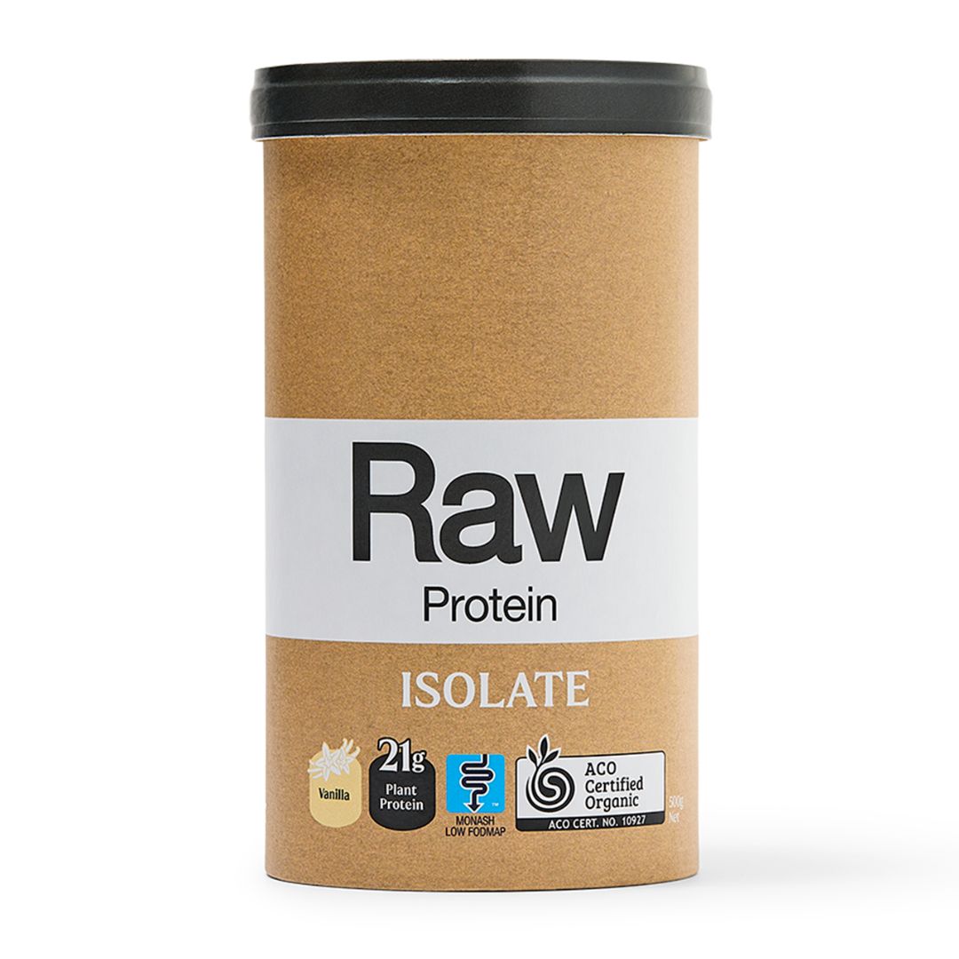 Amazonia Raw Low FODMAP Protein Isolate - Vanilla (500g) – Foods ...