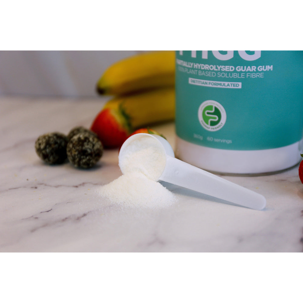 Happy Belly Fibre PHGG - Partially Hydrolyzed Guar Gum 60 Serves (360g ...