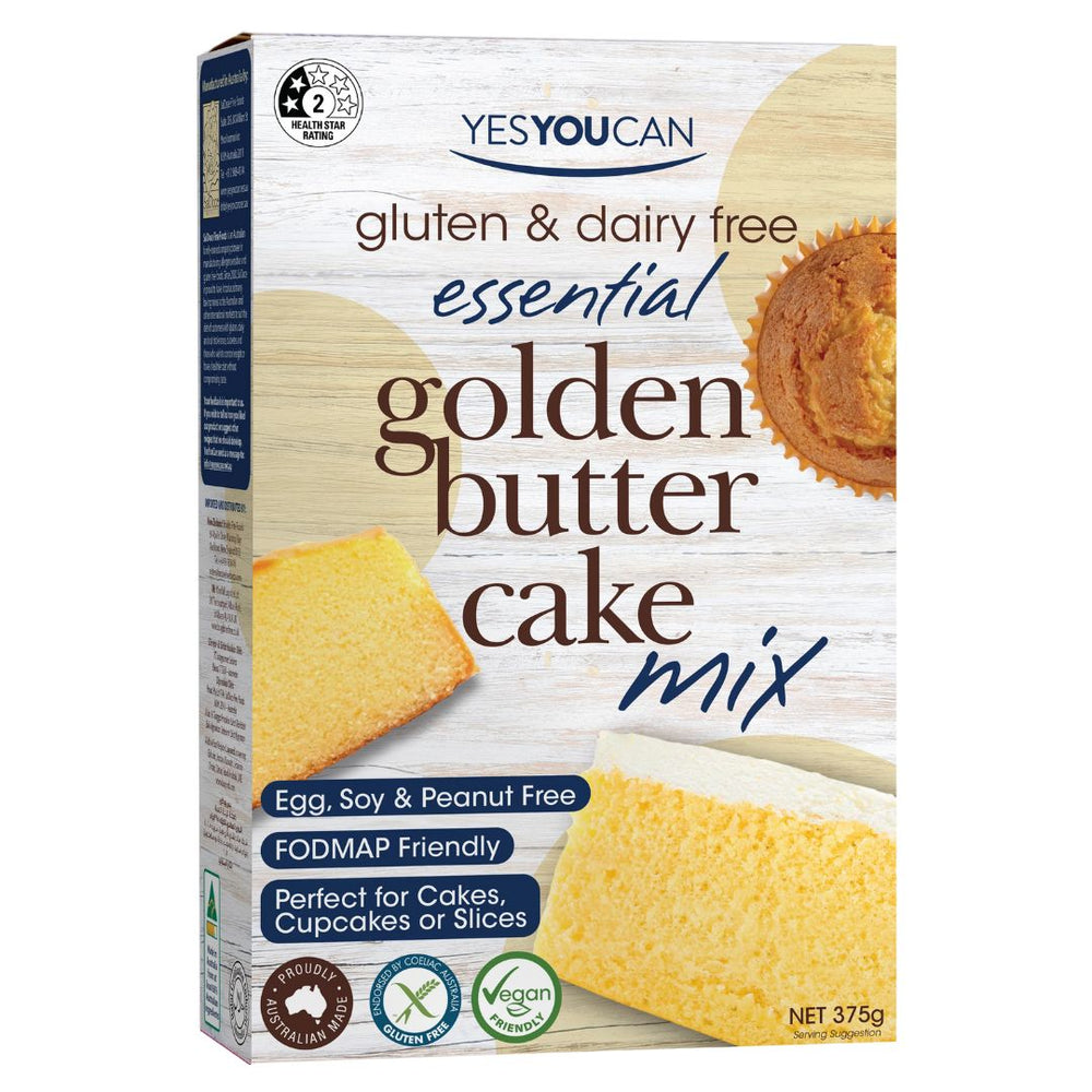 YesYouCan Essentials Golden Butter Cake Mix (375g) Foods ﻿Online Australia | FodShop