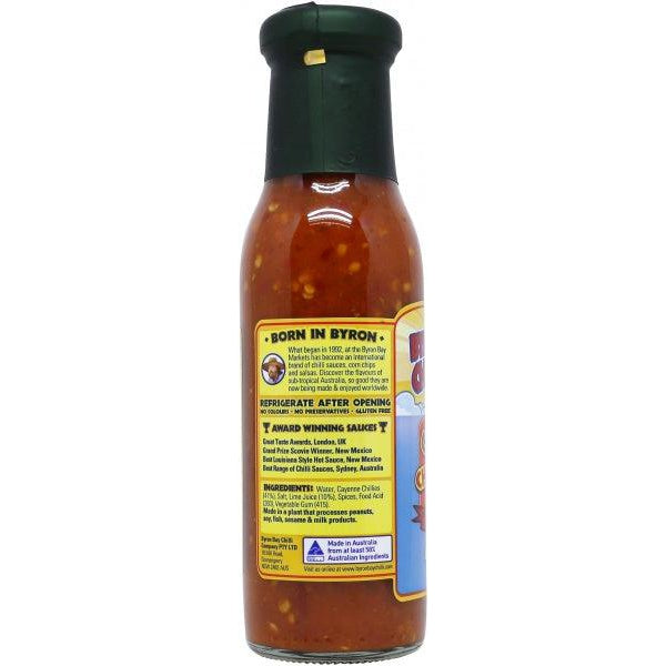 Byron Bay Chilli Co. Red Cayenne Chilli Sauce with Cumin & Lime (250ml ...